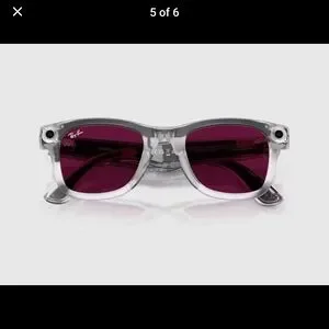 Ray-Ban | Wearables | Rayban Transparent Limited Edition Wayfarer Smart ...